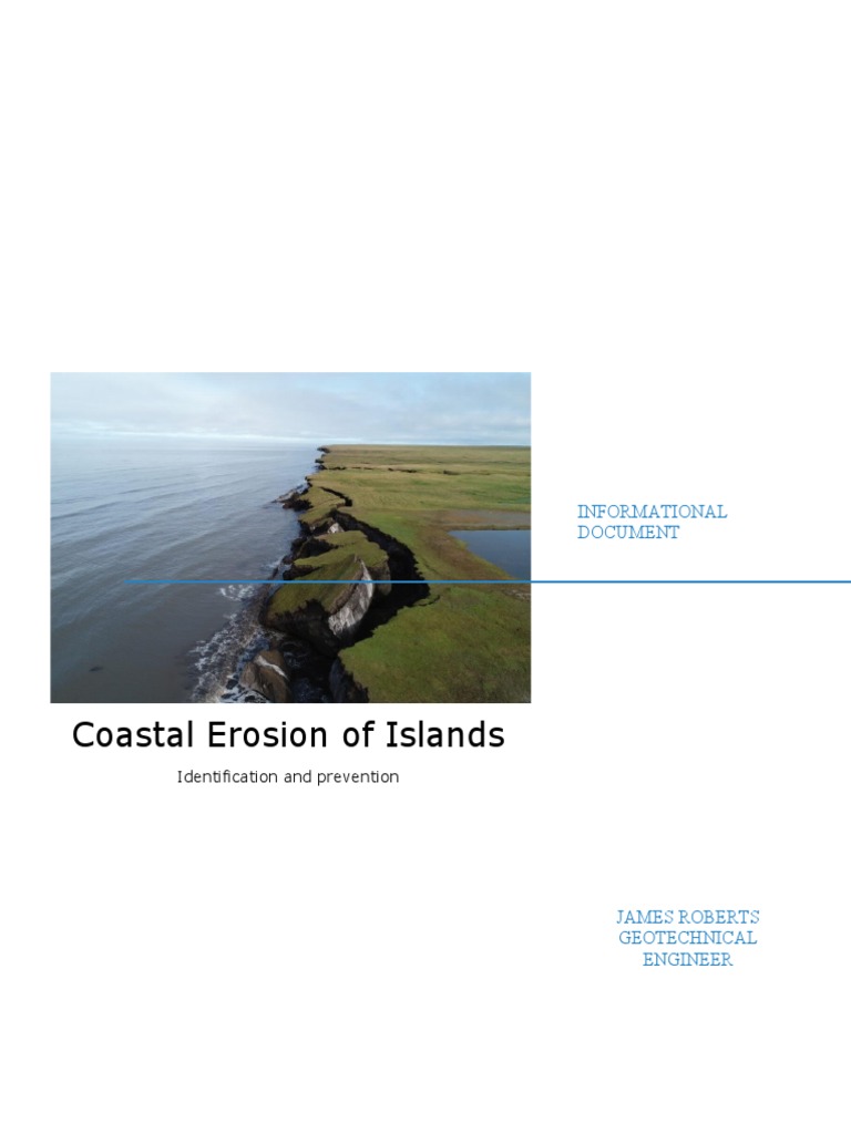 Coastal Erosion White Paper - Final Portfolio | PDF | Erosion | Beach