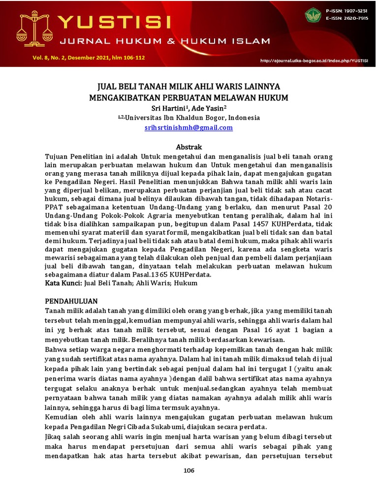 3-Sri Hartini | PDF | Hukum