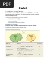 College Statistics Cheat Sheet | PDF | P Value | Statistical Hypothesis ...