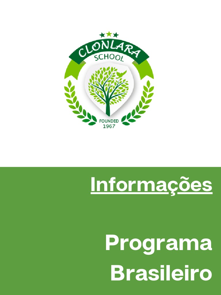 Clonlara School - Informações (2021-22) | PDF | Aprendizado | Família
