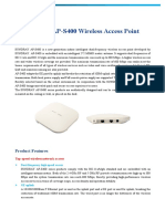 SUNDRAY AP-S500 Pro Wireless Access Point: Product Overview | PDF ...