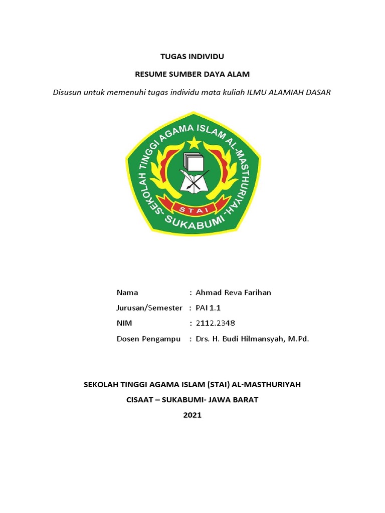 Tugas Resume IAD - Ahmad Reva Farihan | PDF
