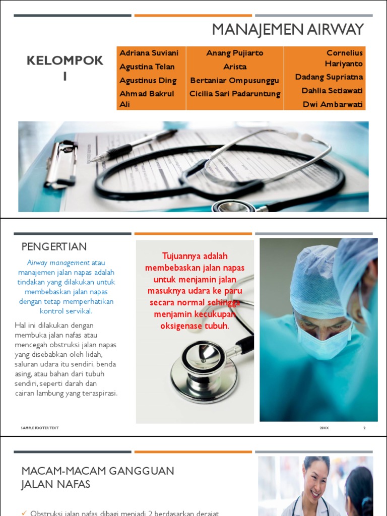Kel.1 PPT Manajemen Airway | PDF