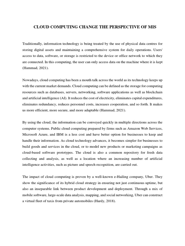 Cloud Computing and Mis | PDF | Cloud Computing | Computing