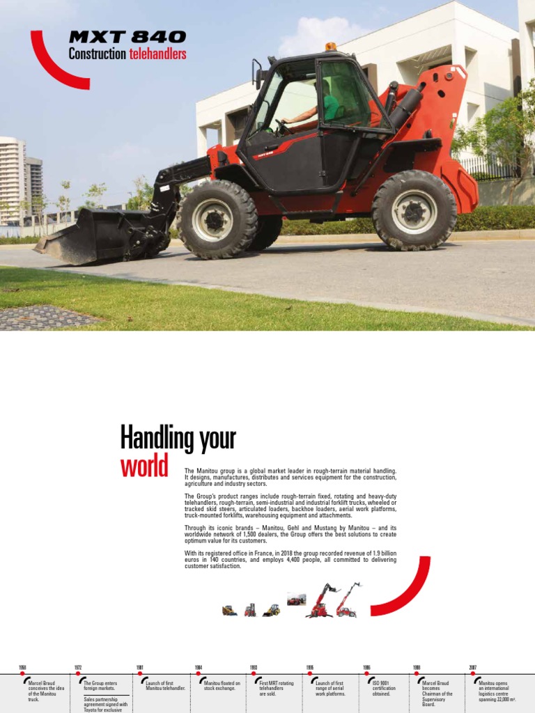 Construction: Telehandlers | PDF | Loader (Equipment) | Four Wheel Drive