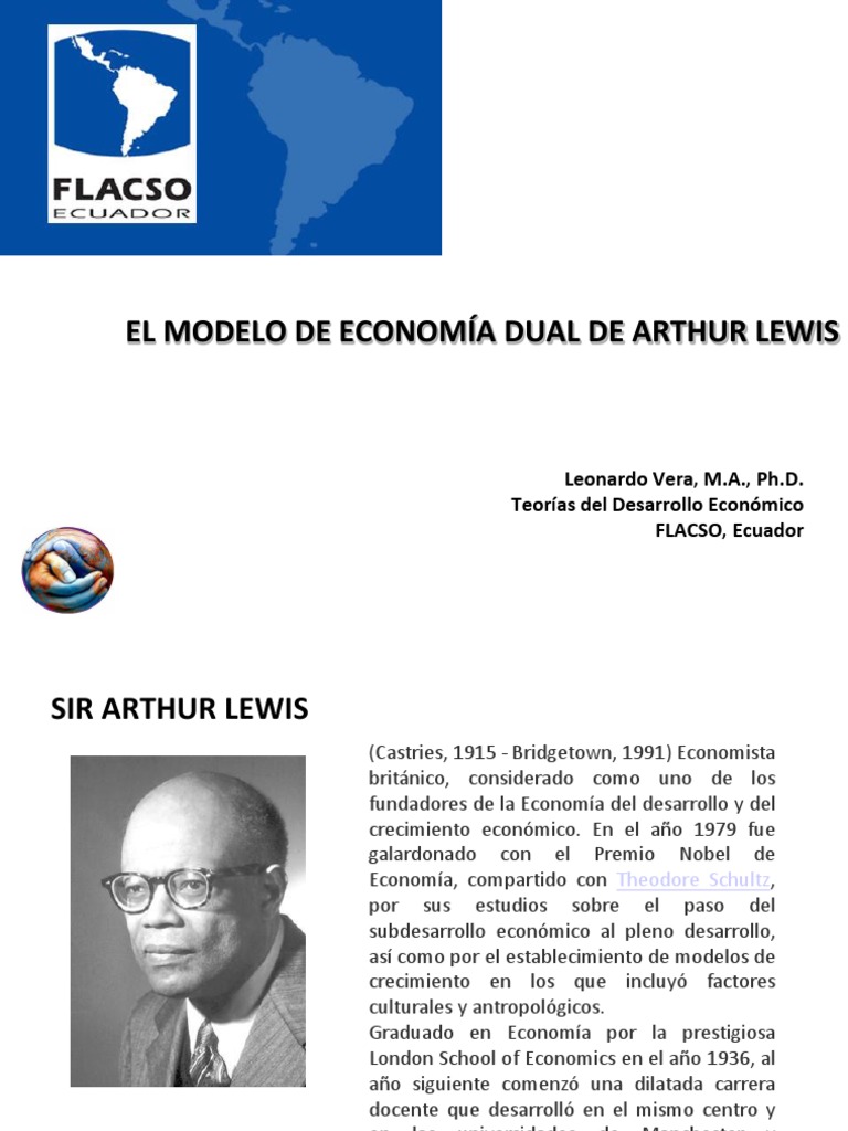Economía Dual de Arthur Lewis: Modelo y Supuestos | PDF | Agricultura ...