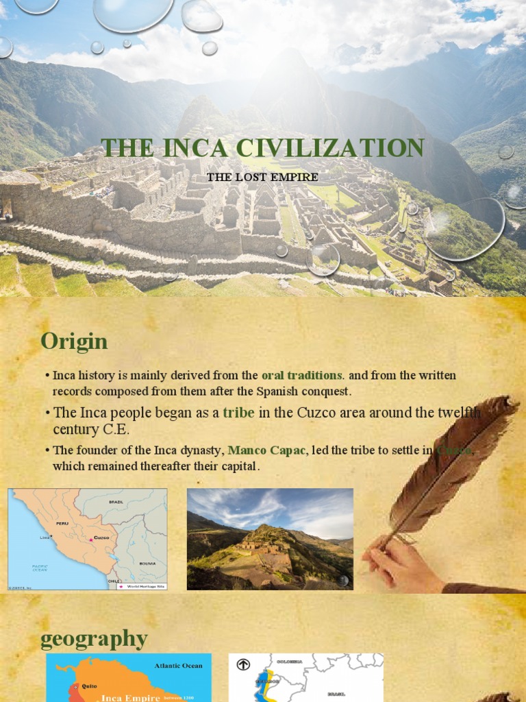 Inca Civilization | PDF | Inca Empire | Peru