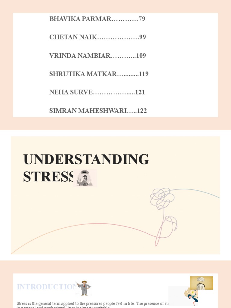 Understanding Stress | PDF | Stress (Biology) | Motivational