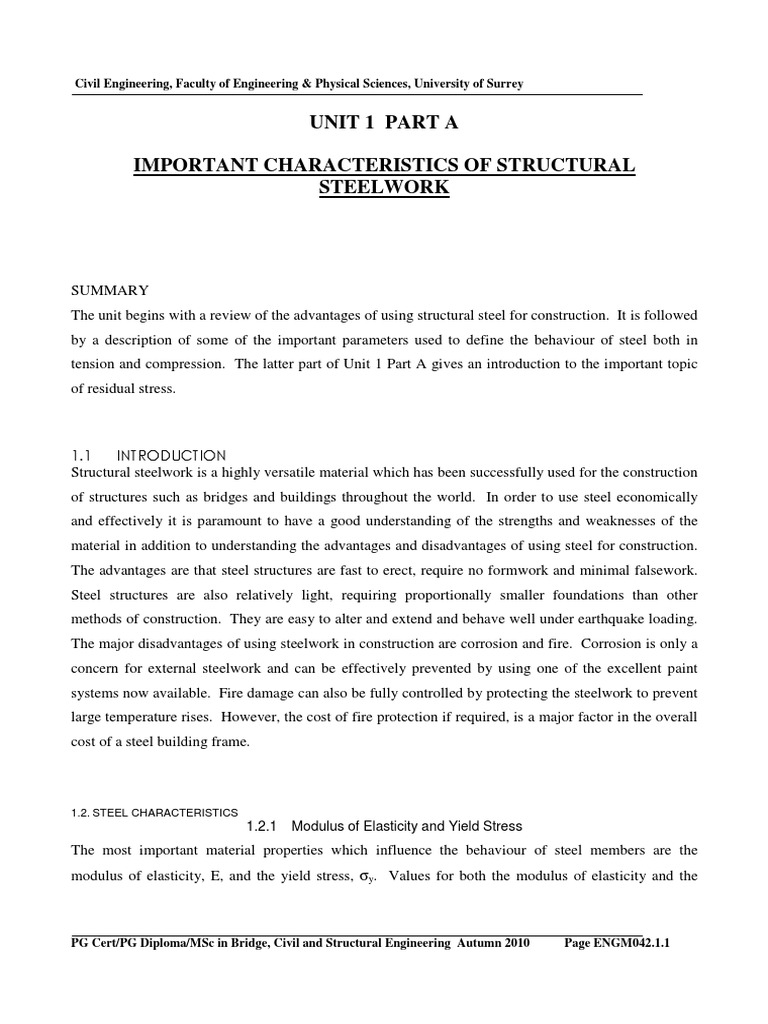 Unit 1 Notes Descargar Gratis Pdf Deformation Engineering Corrosion 