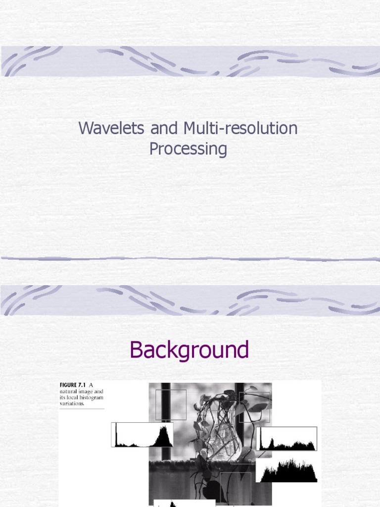 Lec5 Wavelets and Multiresolution Analysis | PDF | Computer Engineering | Functional Analysis