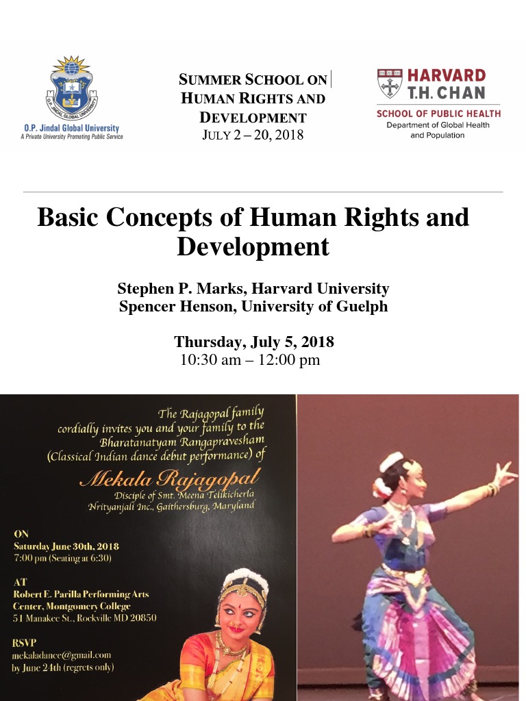 Basic Concepts of Human Rights and Development | PDF | Human Rights ...