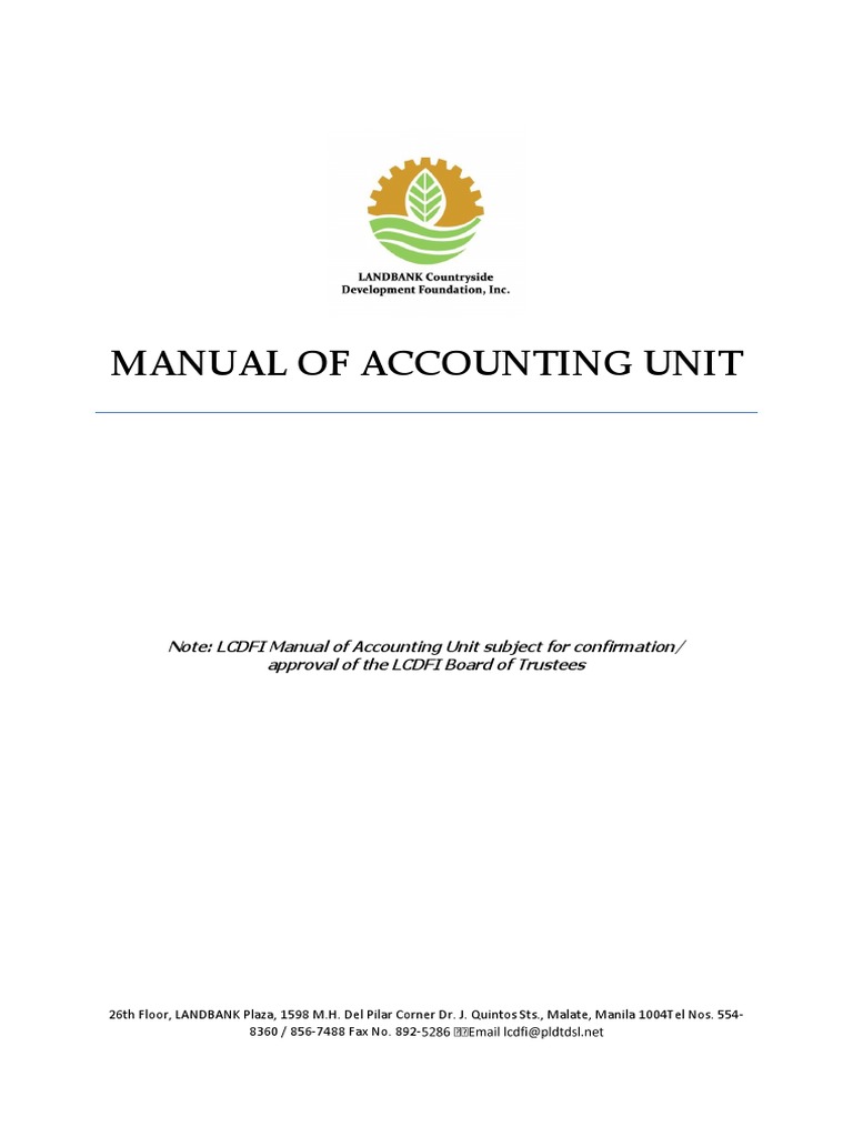 Manual of Accounting Unit - 1 | PDF | Payroll | Bookkeeping