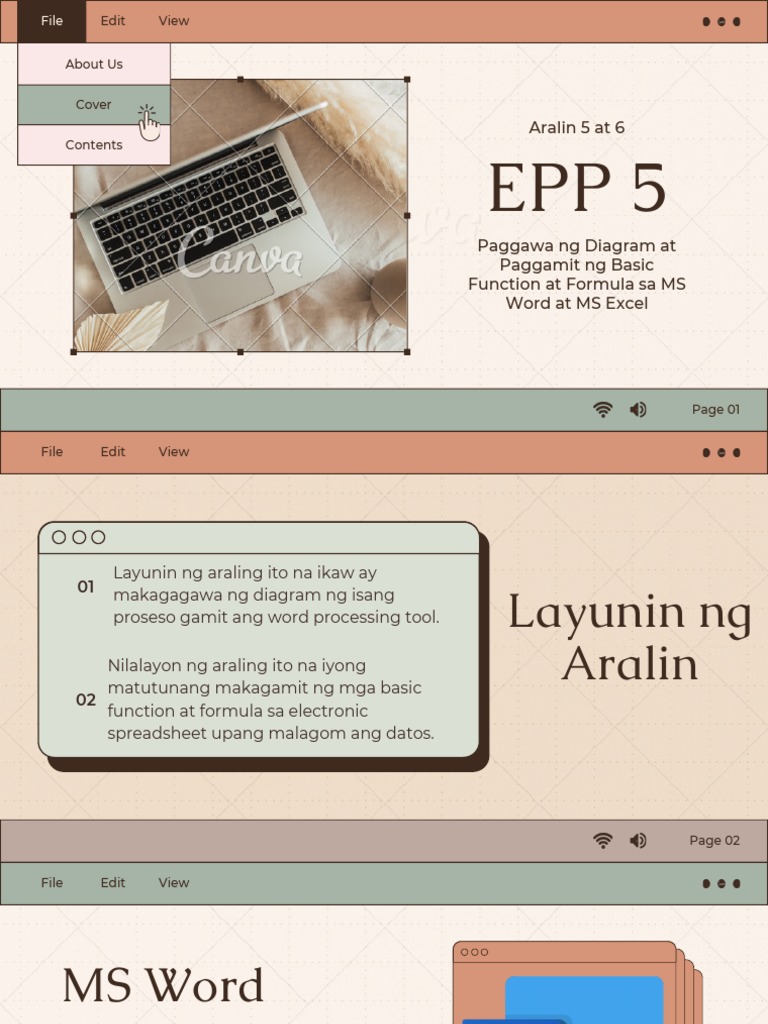 EPP 5 Paggawa NG Diagram | PDF