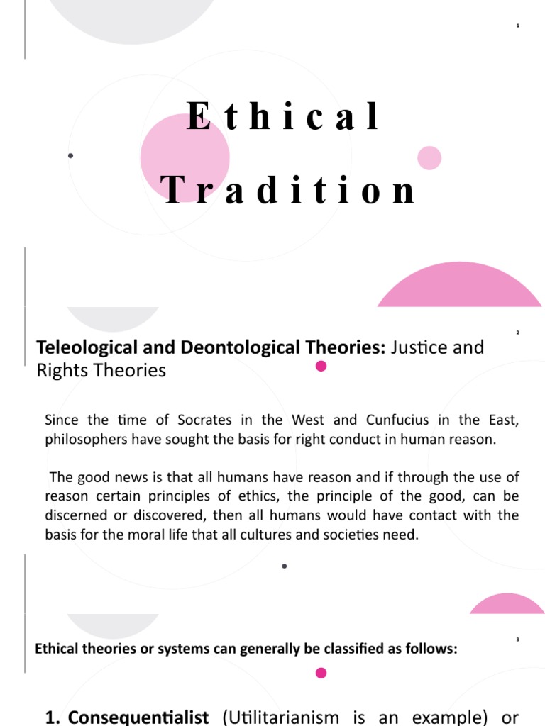 Ethical Tradition | PDF | Virtue Ethics | Crime & Violence
