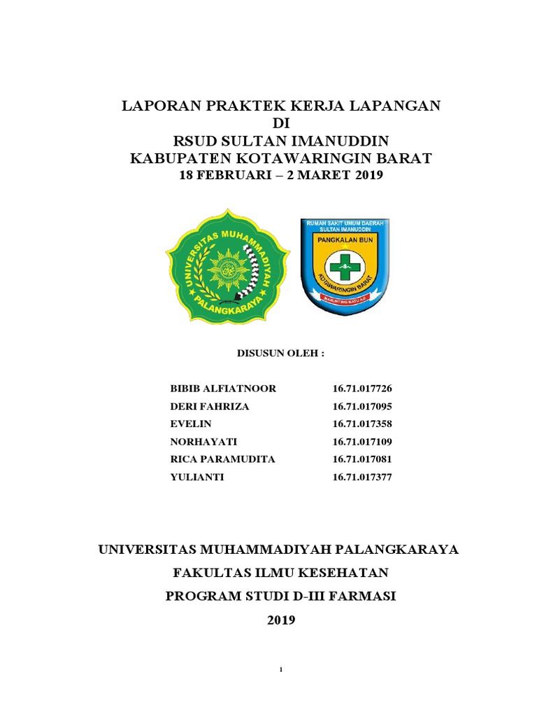 PKL Rumah Sakit Imanudin | PDF