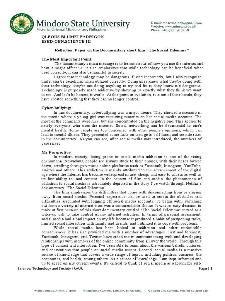 Social Media Addiction and Its Impact | PDF | Popular Culture & Media ...