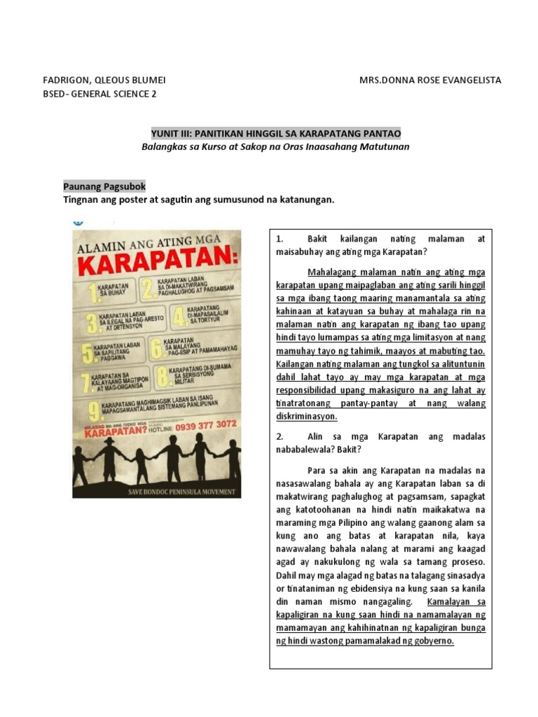 SOSLIT MODULE 3-Qleous Blumei Fadrigon | PDF