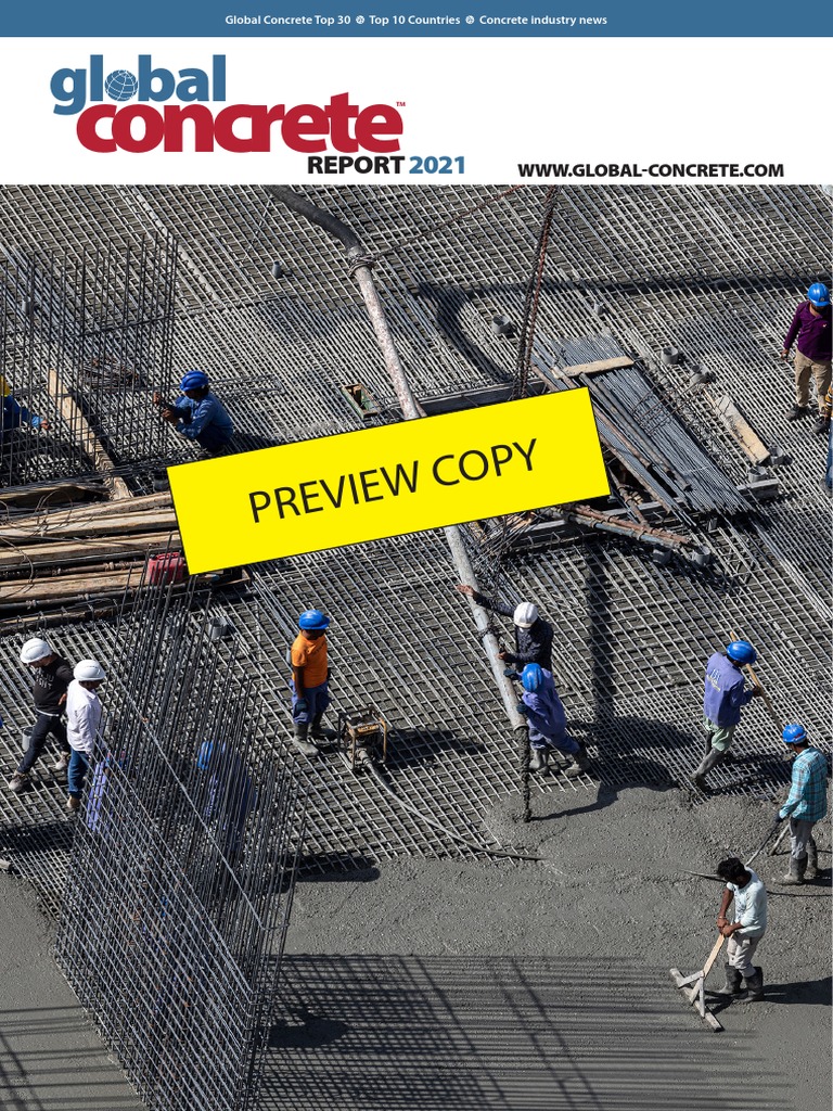 Global Concrete Report 2021 Overview | PDF | Concrete | Cement