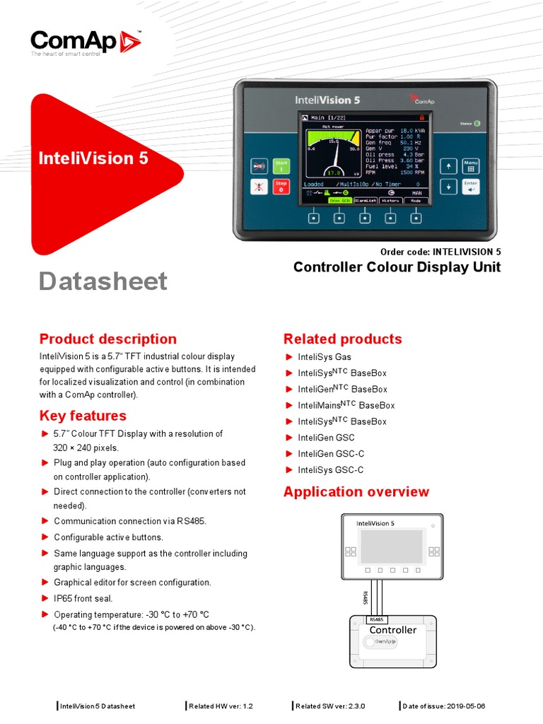 InteliVision 5 Datasheet - 1 | PDF | Computer Engineering | Computer ...