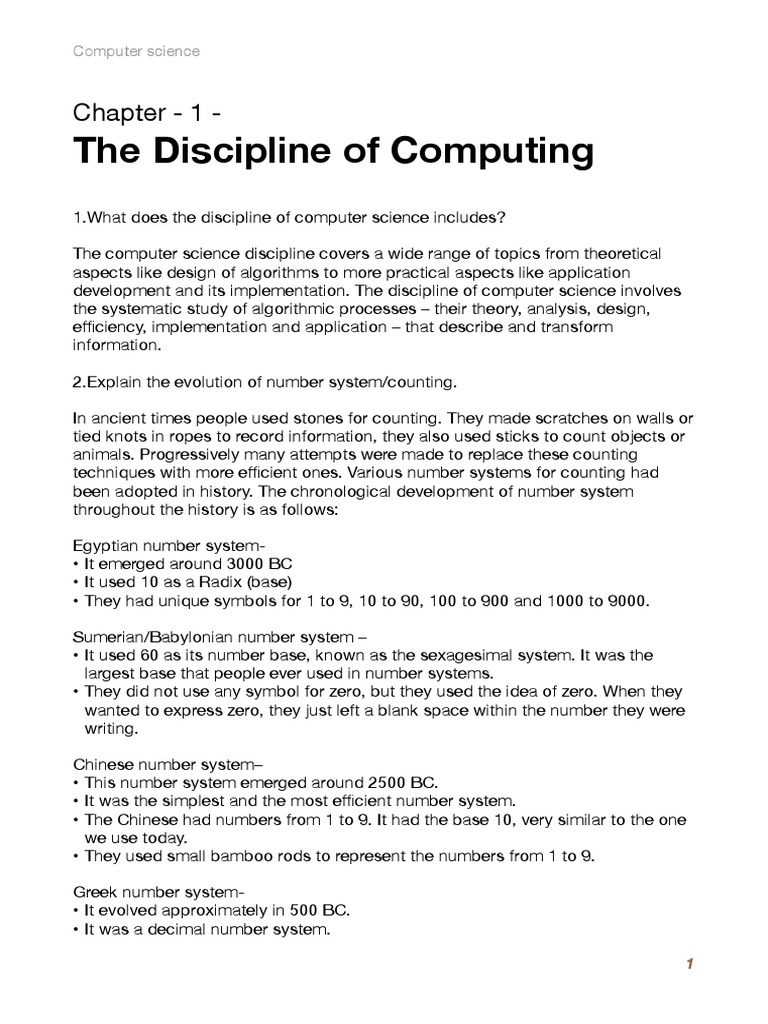 Computer Science Class 11 Chap 3 Kerala Syllabus Notes | PDF | Central ...