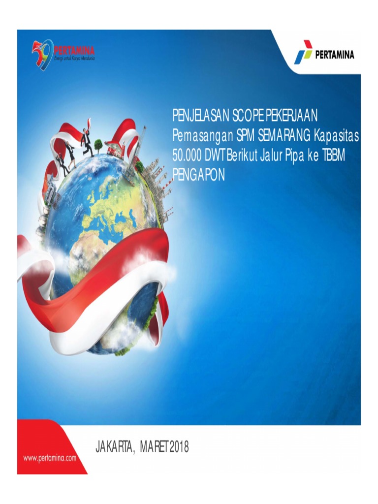 Penjelasan Scope Proyek Pemasangan SPM SEMARANG Dan Pipeline Ke ...