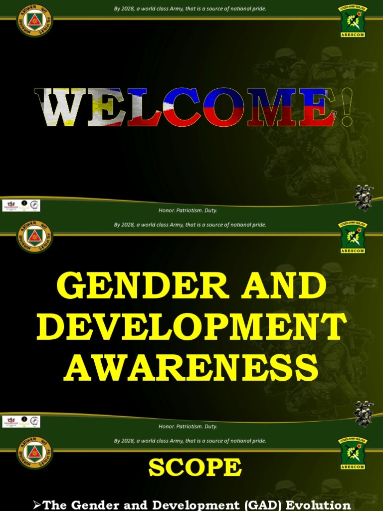 Gender and Development Awareness: Understanding the Evolution and Legal ...