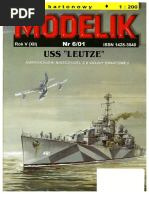 Halinski Model Kartonowy 1994-03) - USS SanFrancisco | PDF