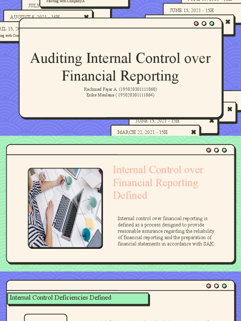 Auditing Internal Control Over Financial Reporting - Chapter 7 | PDF ...