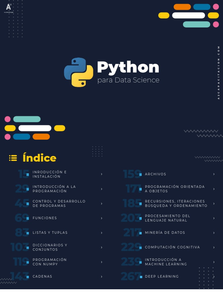 Manual Python DataScience | PDF | Python (lenguaje de programación ...