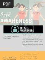 Ppt-Self Awareness | PDF | Self Awareness | Self