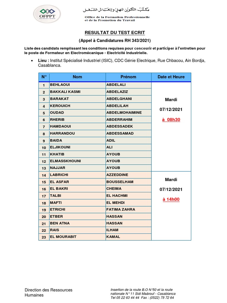 Affi Chage Entre Tien RH 3432021 | PDF
