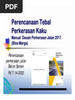 BAGIAN 1 MDP 2024, Desain Struktur Perkerasan Jalan Baru | PDF | Bisnis