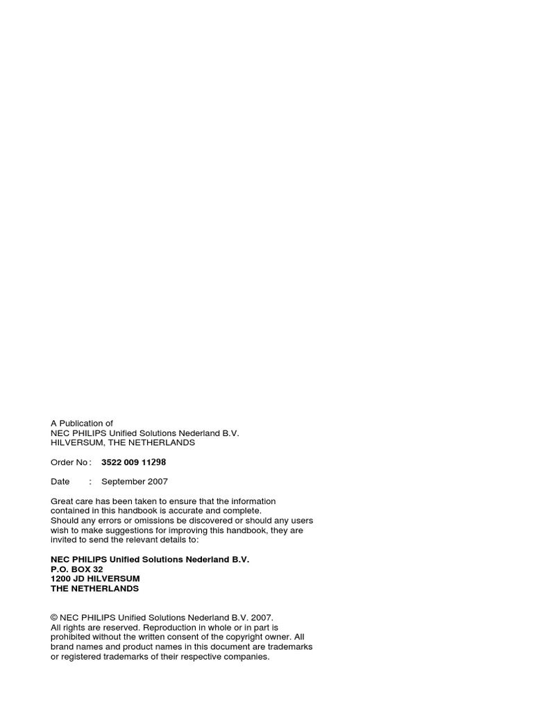 009 11298 R14.0 - Installation Procedure Manual | Download Free PDF | Telephone Exchange | Voice ...