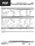 New IRF BLANK FORM (1 To 2 Persons-A4) | PDF | National Security | Law ...