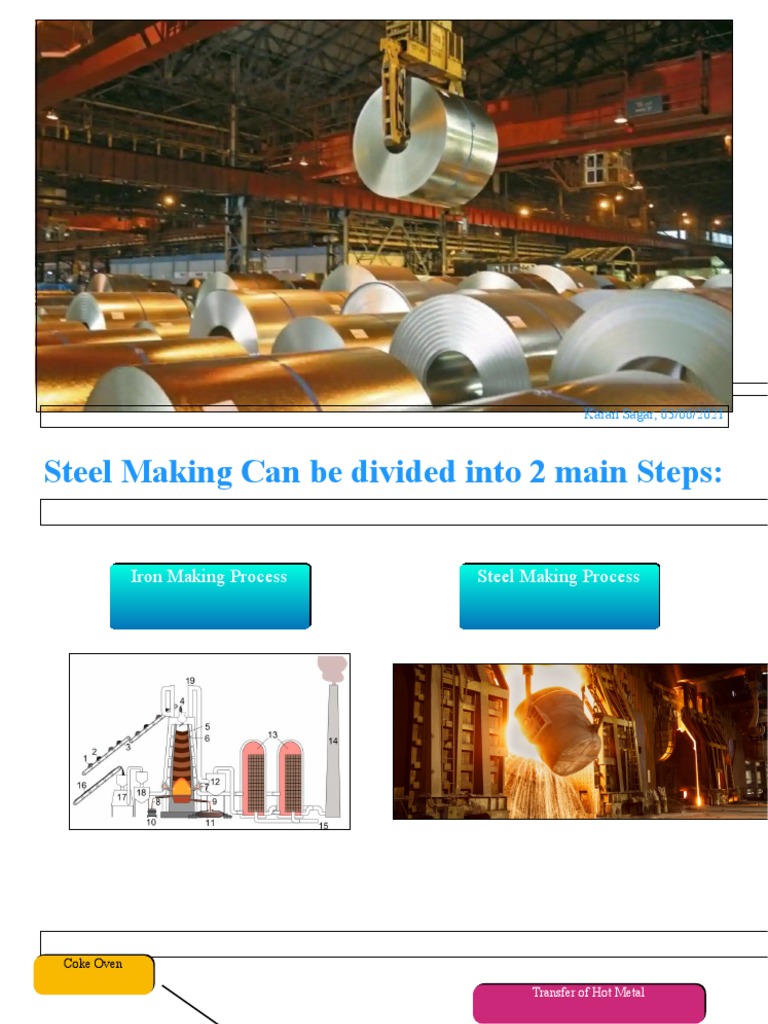 Steel Plant | PDF | Steelmaking | Blast Furnace