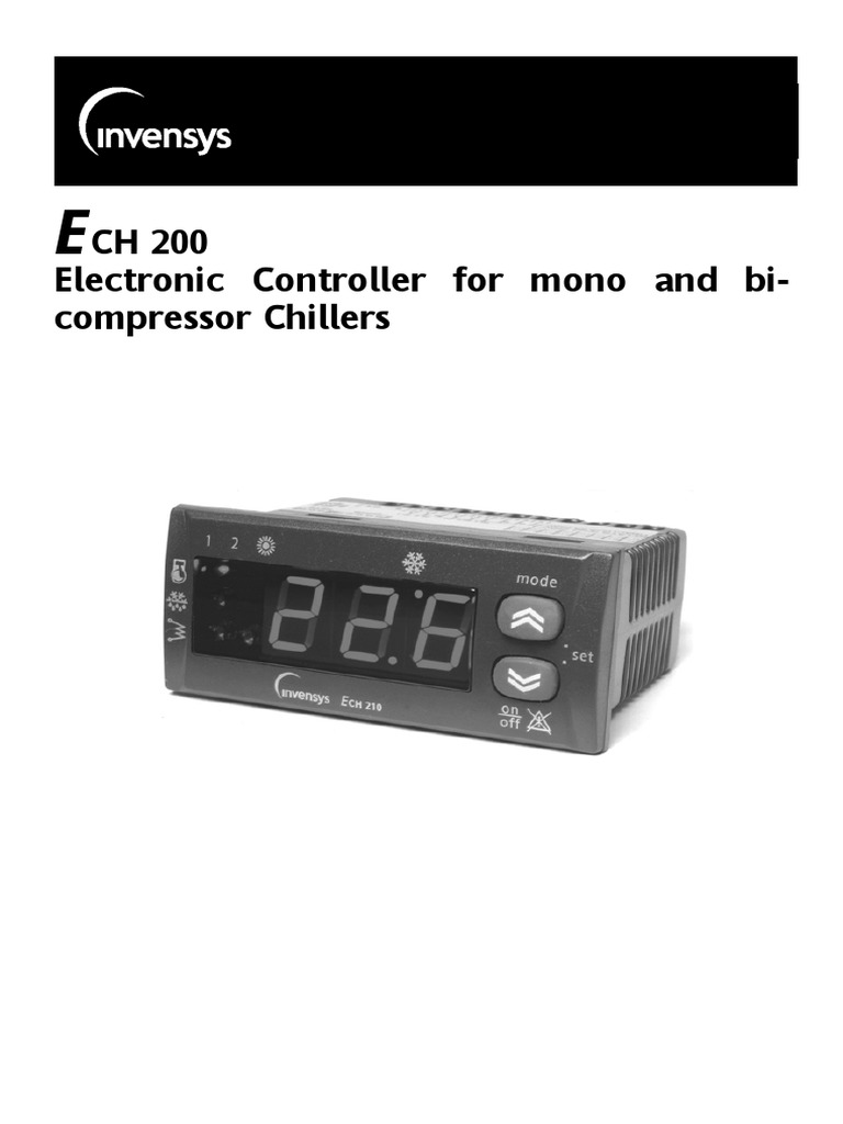 Ech 200 Manual Ee NG 62002 | PDF | Power Supply | Input/Output