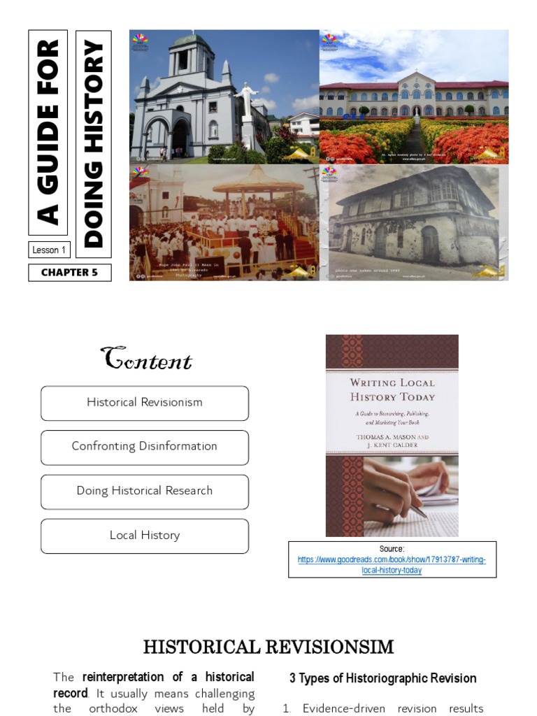 Lesson 1 Doing History | PDF | Digital Library