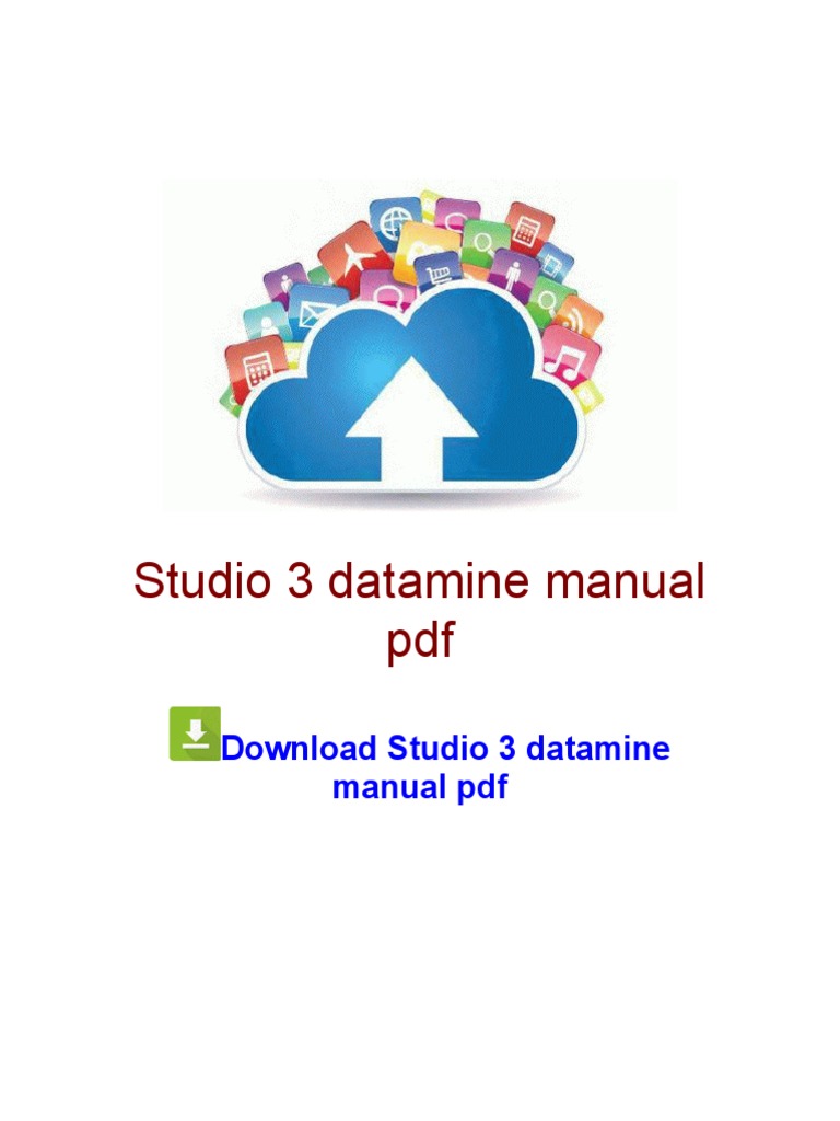 Studio 3 Datamine Manual PDF | PDF | Windows Phone | Microsoft Windows