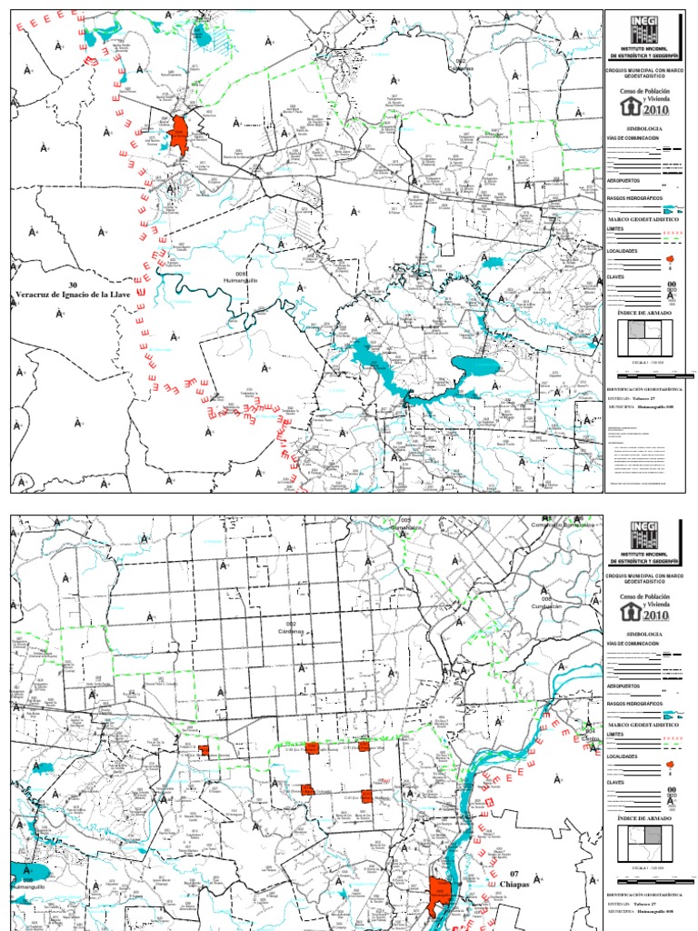 Mapa de Huimanguillo, Tabasco | PDF