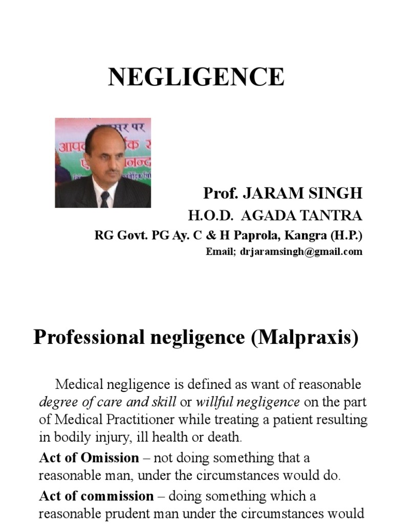 Negligence (Ethics) | PDF | Negligence | Justice