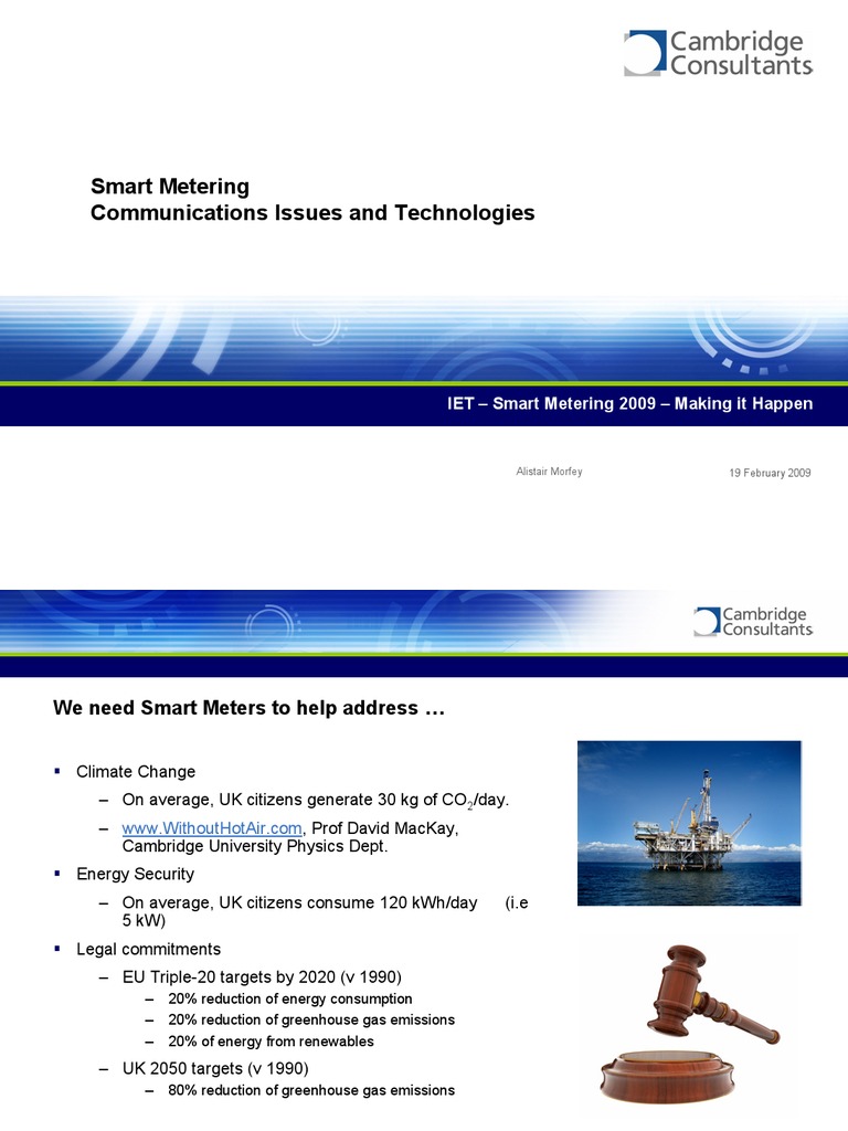 Smart Metering Comms | PDF | Wide Area Network | Local Area Network