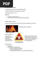 Fire Triangle | PDF | Combustion | Fires