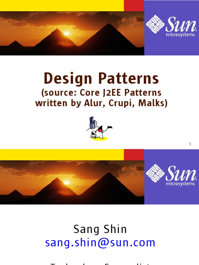 Design Patterns: (Source: Core J2EE Patterns Written by Alur, Crupi, Malks) | PDF | Enterprise ...
