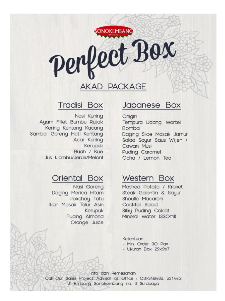 Perfect Box | PDF