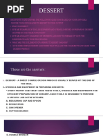 Tle9 Cookery | PDF | Foods | Desserts