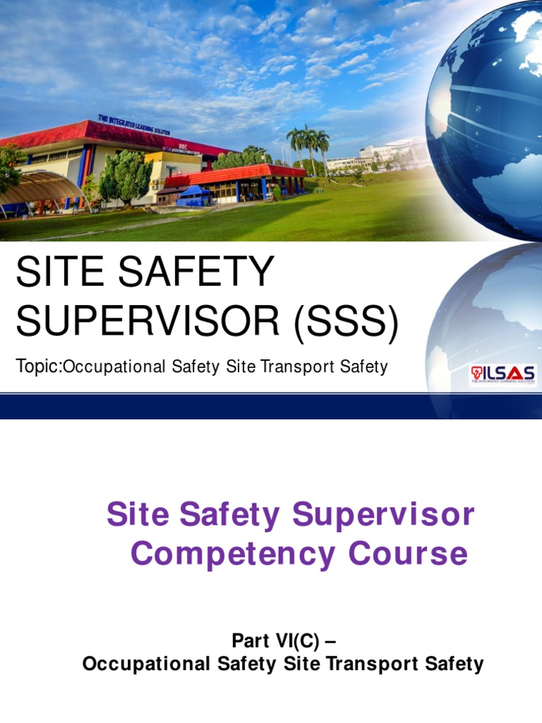 Site Safety Supervisor (SSS) Transport Safety | PDF | Transport ...