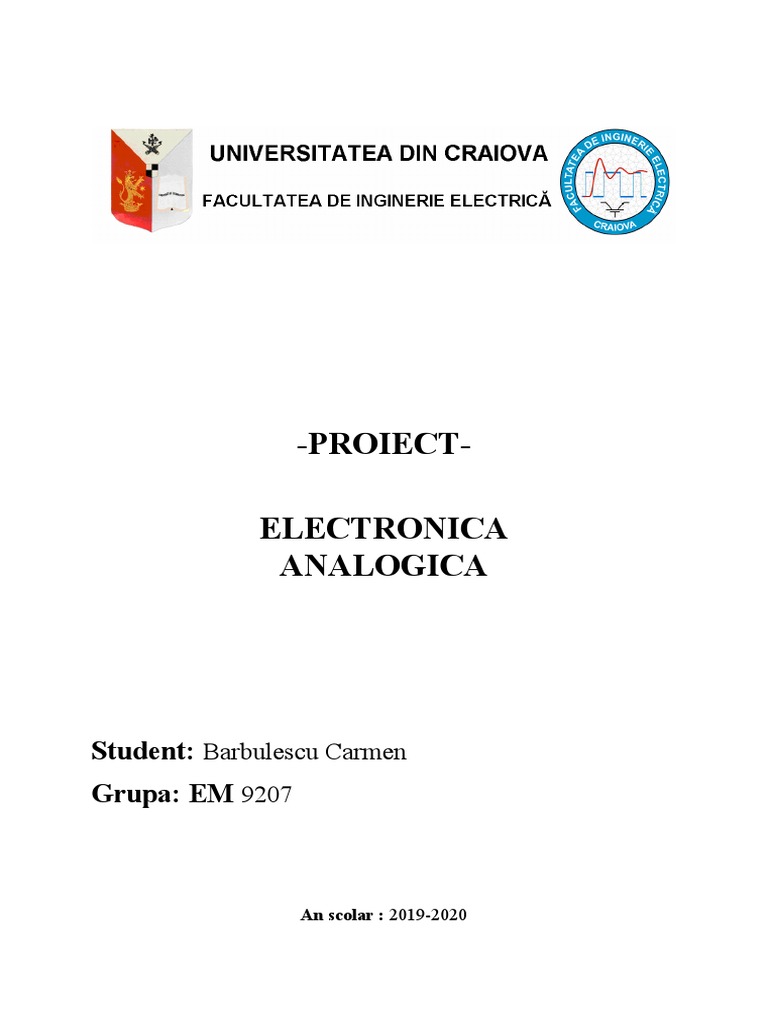 Electronica Analogica | PDF
