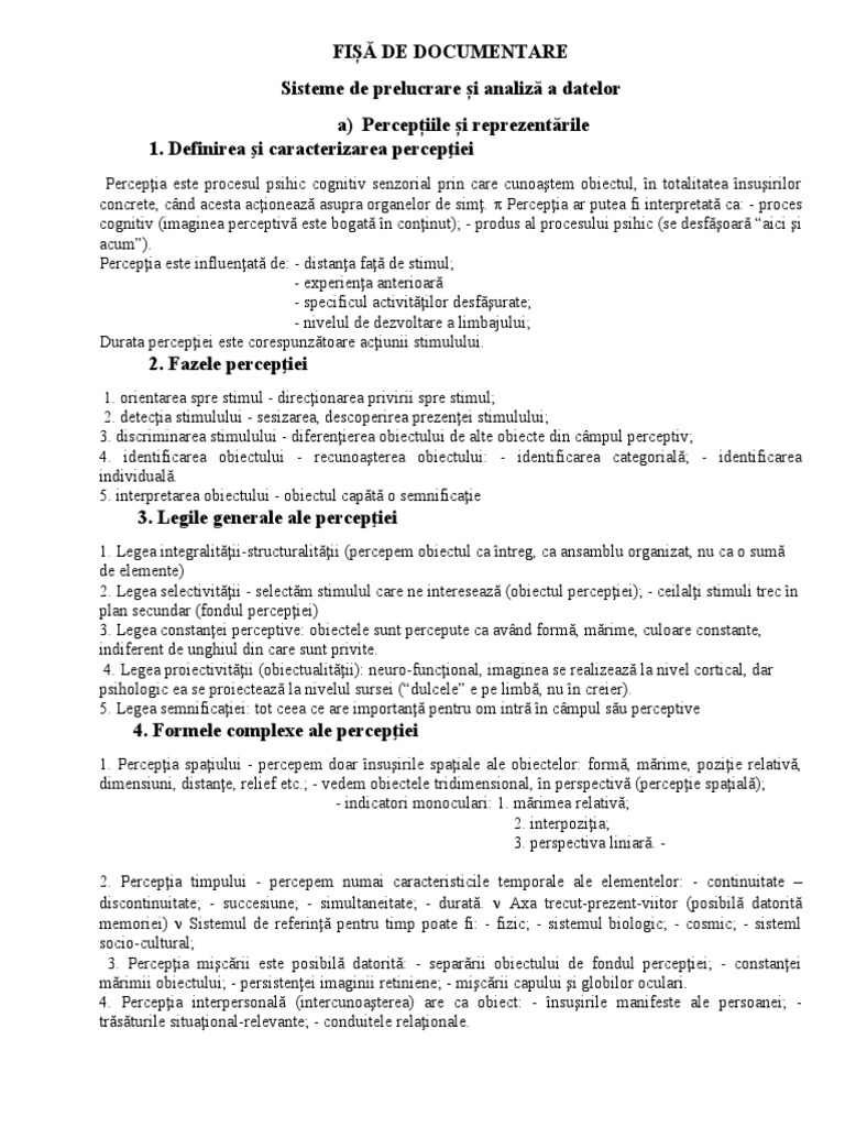 Fișă de Documentare M4-Xi G | PDF