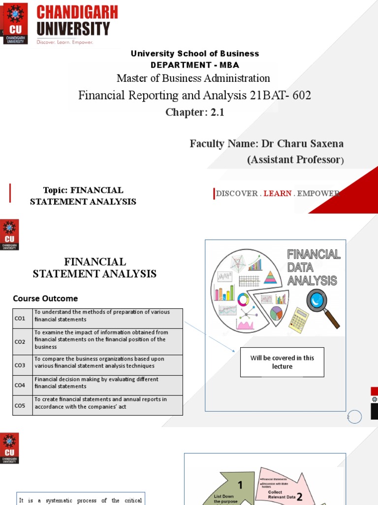 Lecture-1&2 - Introduction of Financial Statement Analysis | PDF ...