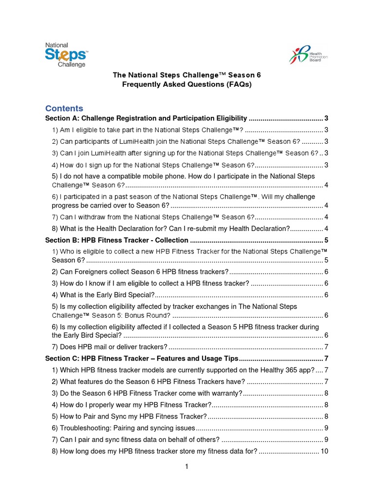 HPB Season 6 Trackers | PDF | Mobile App | Fitbit